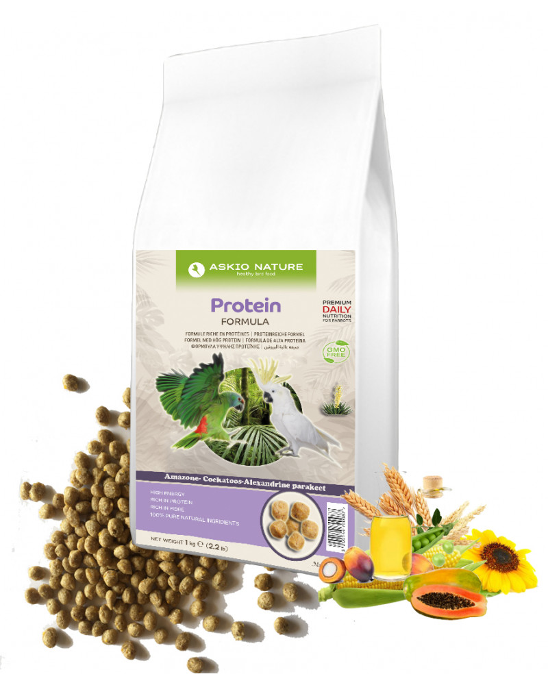 Askio Protein Amazonas y cacatúas 1 kg